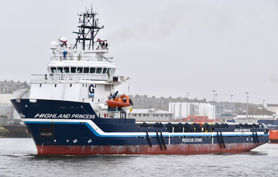 MARINE SUPPLIES AWARDED CONTRACT FOR GULFMARK HIGHLAND PRINCESS ...